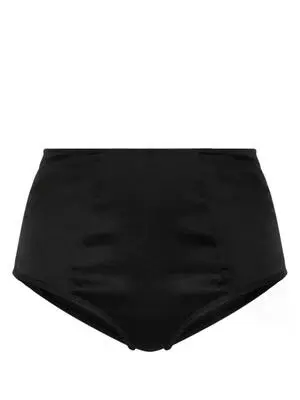Kiki De Montparnasse Tous Les Jours High-waisted Briefs - Black