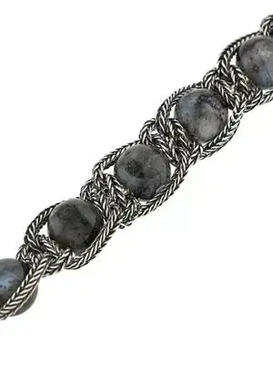 Emanuele Bicocchi Beaded Braided-chain Bracelet