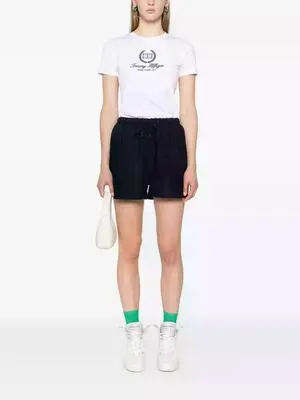 Tommy Hilfiger High-waist Straight-leg Shorts