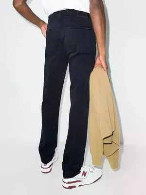 Nudie Jeans Easy Alvin Chino Trousers - Blue