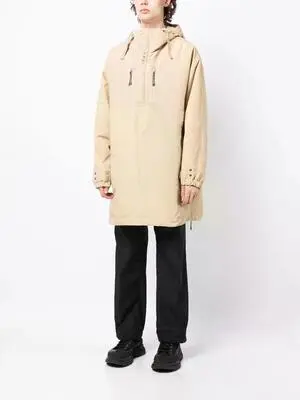 WHITE MOUNTAINEERING Zip-up Padded Coat - Brown