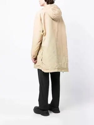 WHITE MOUNTAINEERING Zip-up Padded Coat - Brown