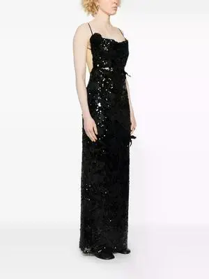Coperni X Disney Sequin Embellished Maxi Dress