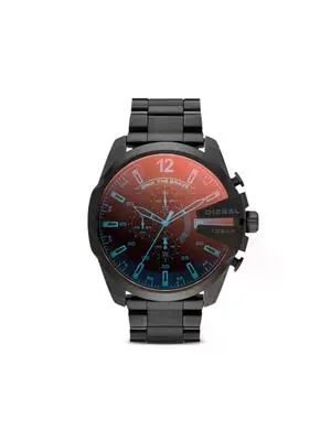 DIESEL® Mega Chief Chronograph Stainless Steel Watch - Red