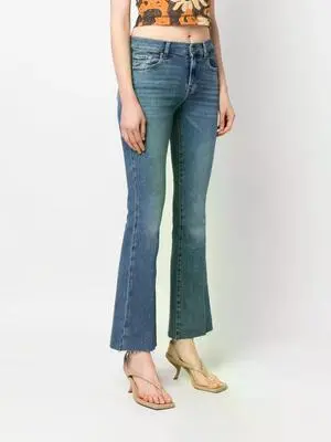 7 For All Mankind Logo-patch Bootcut Jeans