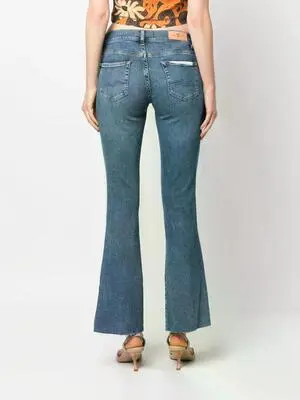 7 For All Mankind Logo-patch Bootcut Jeans