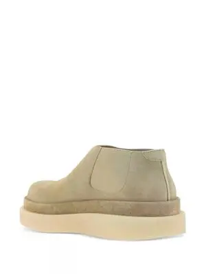 JIL SANDER Suede Slip-on Loafers
