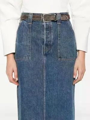 Khaite Genevieve Midi Skirt