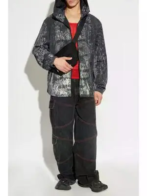 DIESEL® J-brick Hooded Jacket - Grey