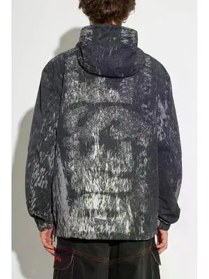 DIESEL® J-brick Hooded Jacket - Grey