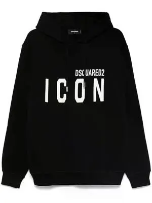 Dsquared2 Icon Hoodie - Black