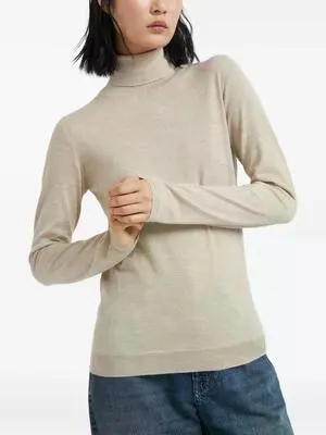 Brunello Cucinelli Roll Neck Knit Jumper
