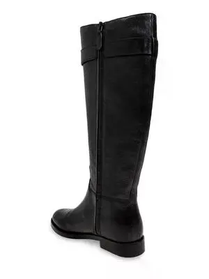 Tory Burch Turnlock Riding Boots - Black