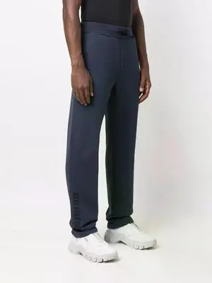 1017 Alyx 9sm Drawstring-waist Cotton-blend Track Trousers - Blue