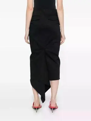 THELATEST Poplin Midi Skirt