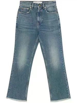 GOLDEN GOOSE Cropped Jeans With Stud Detailing