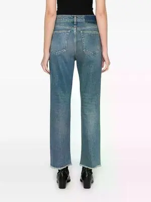 GOLDEN GOOSE Cropped Jeans With Stud Detailing