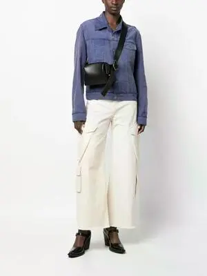 OSOI Pecan Brot Leather Shoulder Bag