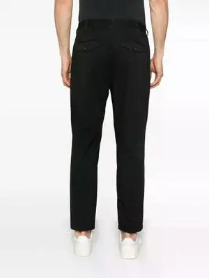 PT TORINO Elasticated Waistband Trousers - Black