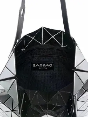 Issey Miyake Lucent Geometric-paneled Tote Bag - Grey