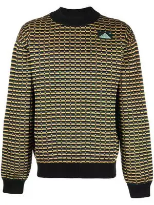 OAMC Logo Patch Knit Jumper - Blue