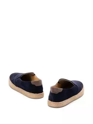 Brunello Cucinelli Suede Slip-on Espadrilles