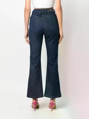 PATOU Organic Denim Flared Jeans