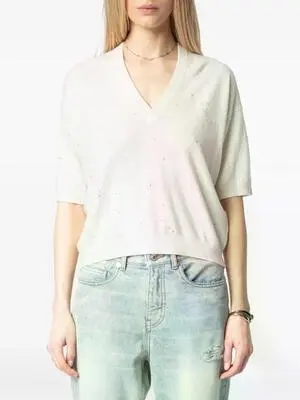 Zadig&Voltaire Wully Top - Neutrals