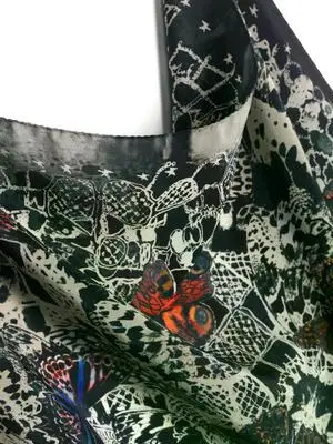 Zadig&Voltaire Blondie Butterfly-print Scarf