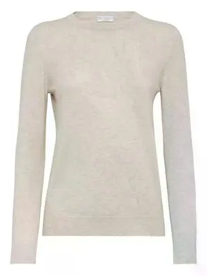 BRUNELLO CUCINELLI Brunello Cucinelli Cashmere Fitted Jumper