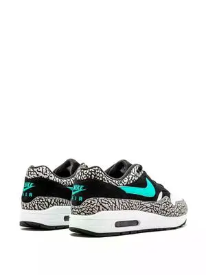 Nike X Atmos Air Max 1 Premium Retro Elephant Sneakers - Black