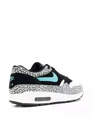 Nike X Atmos Air Max 1 Premium Retro Elephant Sneakers - Black