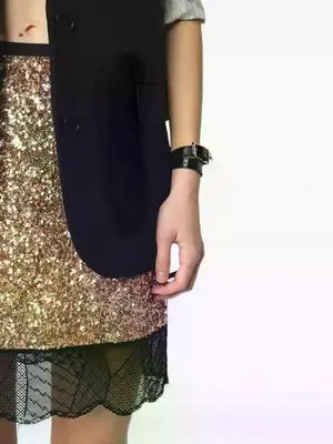 Zadig&Voltaire Justicias Sequin And Lace Mini Skirt