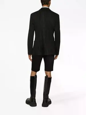 Dolce & Gabbana Logo Patch Bermuda Shorts