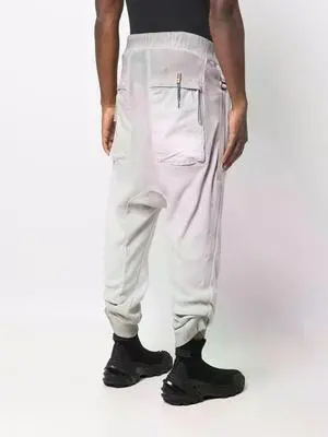 Boris Bidjan Saberi Cotton-lyocell Blend Drop Crotch Trousers