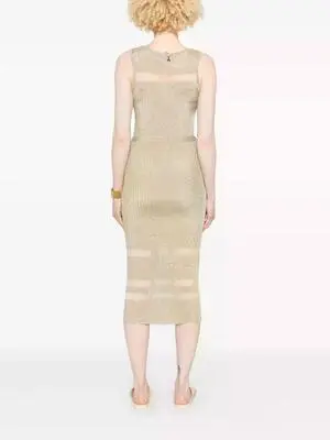 Patrizia Pepe Lurex Midi Dress