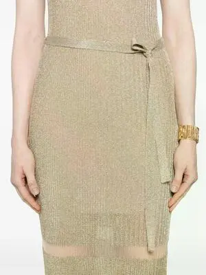 Patrizia Pepe Lurex Midi Dress