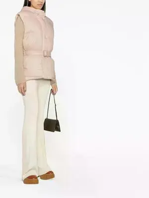 IENKI IENKI Belted Waist Puffer Vest