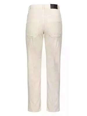 Pinko Cloe Corduroy Trousers Ivory