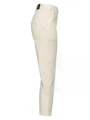 Pinko Cloe Corduroy Trousers Ivory