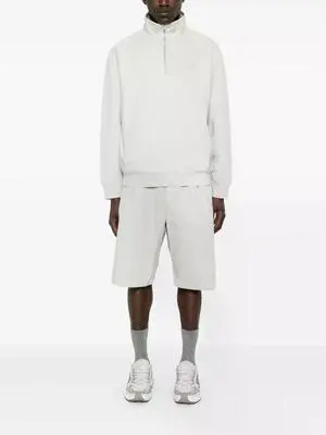 C.P. COMPANY Cotton Bermuda Shorts - Grey