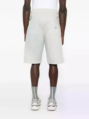 C.P. COMPANY Cotton Bermuda Shorts - Grey