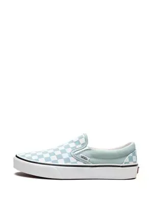 VANS Classic Slip-on Checked Sneakers - Blue