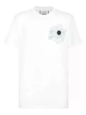 Philipp Plein Plein Coursive-print T-shirt