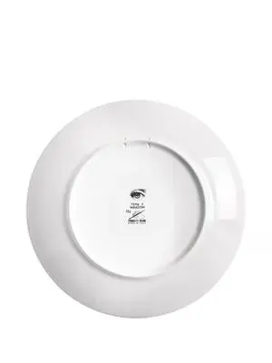 FORNASETTI Tema E Variazioni Porcelain Plate - White