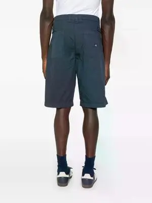 C.P. COMPANY Cotton Bermuda Shorts - Blue