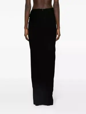 MONOT Asymmetric Slit Skirt