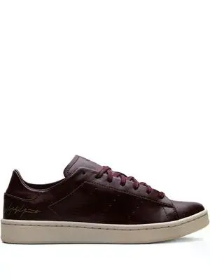 Y3 X Stan Smith Shadow Bliss Lace Up Sneakers - Red