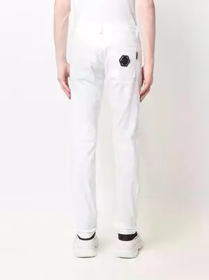 Philipp Plein Slim-fit Logo Jeans