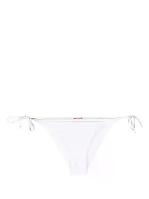 DIESEL® Logo-print Bikini Briefs - White
